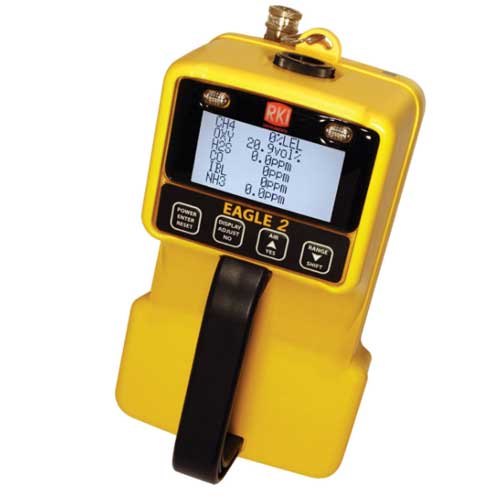RKI Eagle2 ONE TO SIX GAS PORTABLE MONITOR – IPS Group of Companies